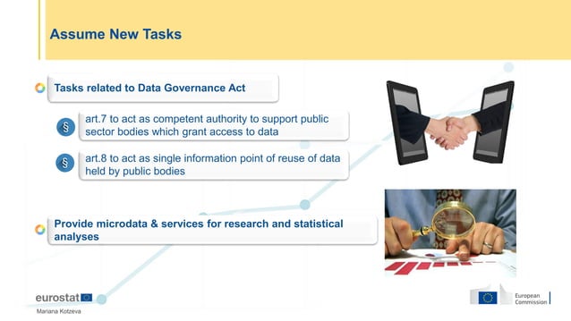 Future of European Statistics, Mariana Kotzeva Eurostat | PDF ...