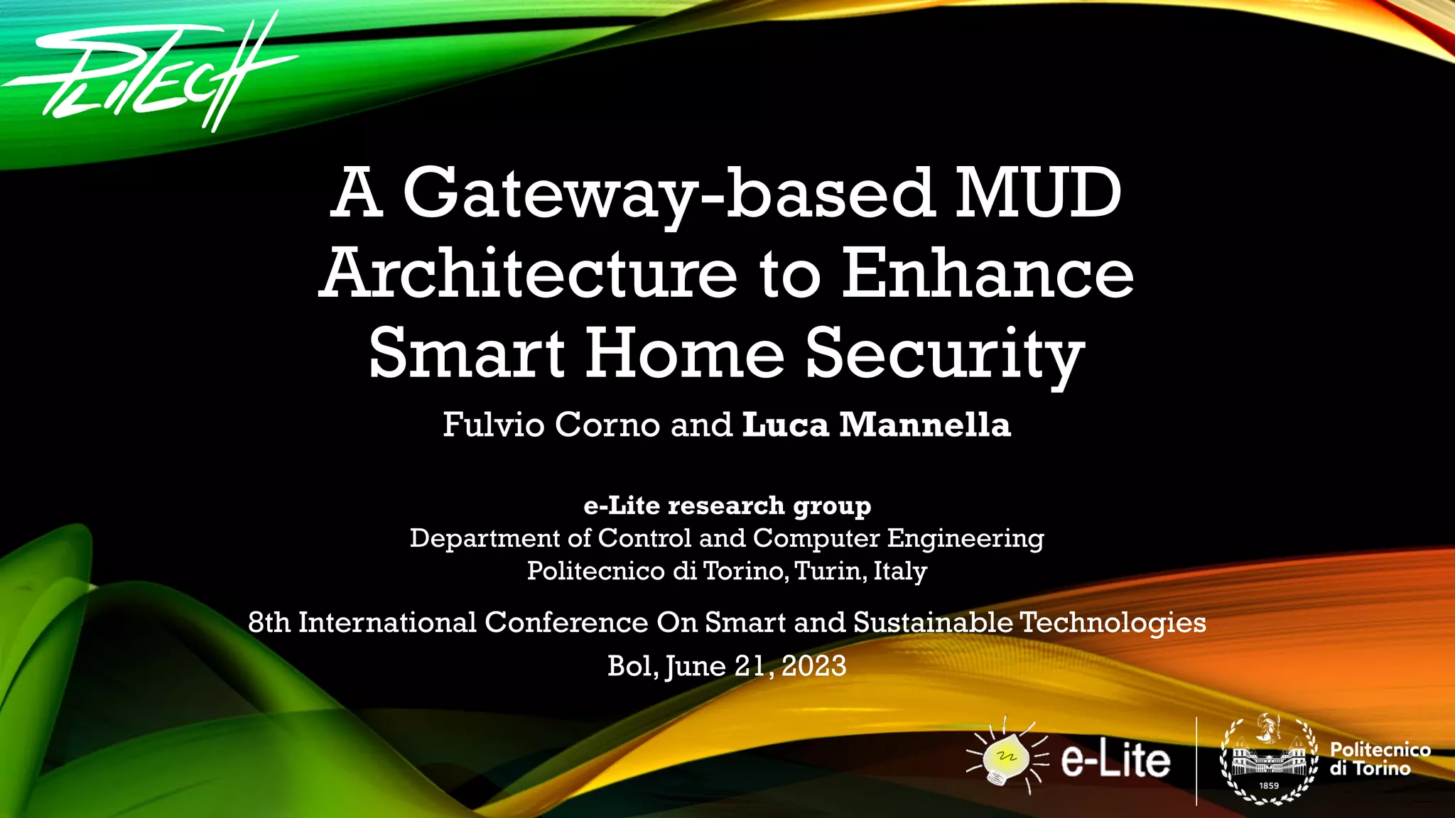 A Gateway based MUD Architecture to Enhance Smart Home Security | PDF
