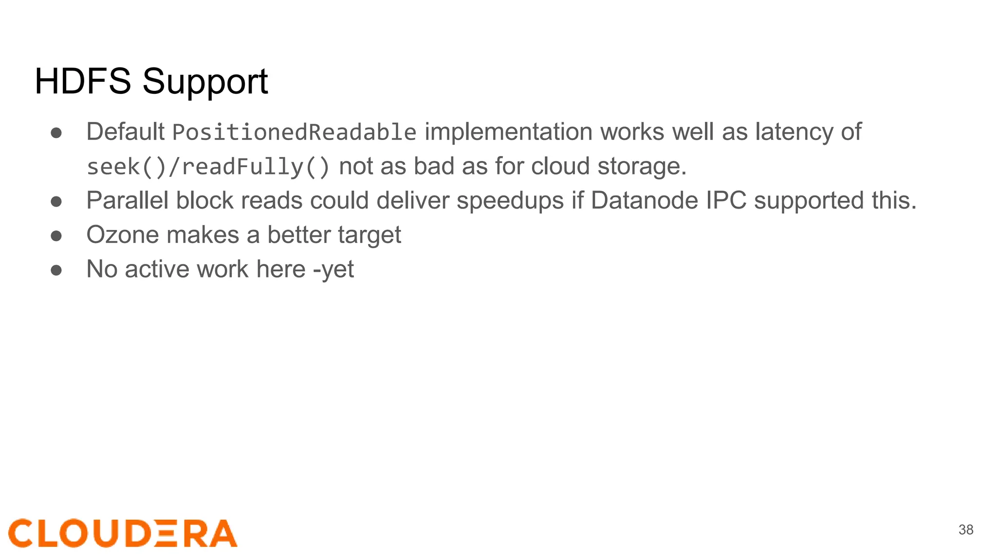 Hadoop Vectored IO | PPT