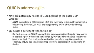 AusNOG 2023: A quick look at QUIC | PPT