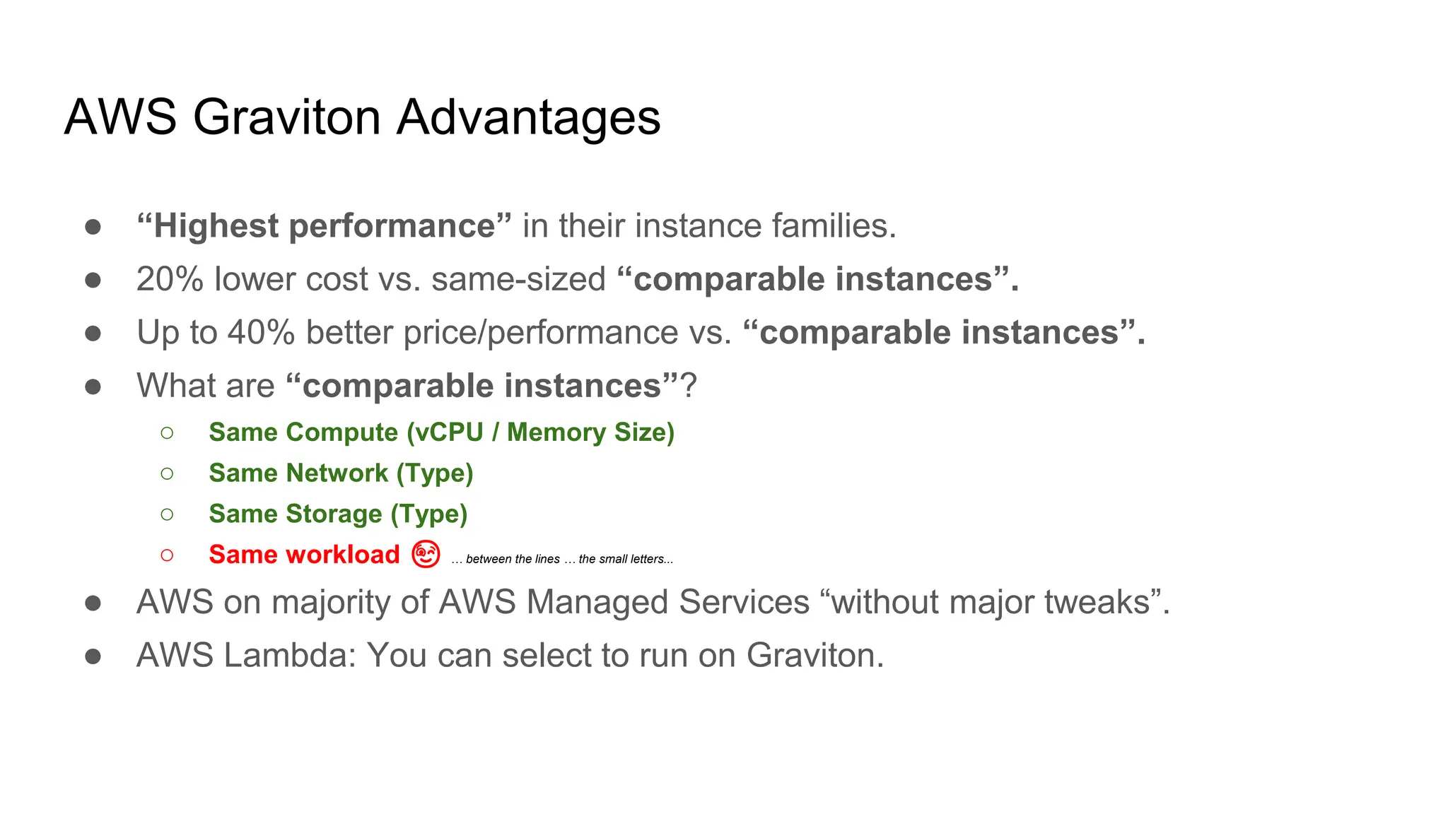 AWS Graviton3 and GP3 | PDF