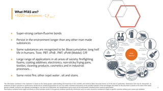 Prevention of PFAS pollution & Monitoring of PFAS environmental ...