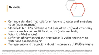 Prevention of PFAS pollution & Monitoring of PFAS environmental ...