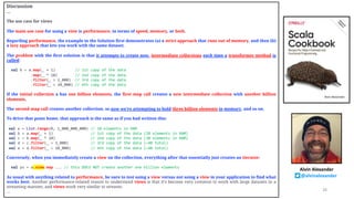 Fusing Transformations of Strict Scala Collections with Views | PPT