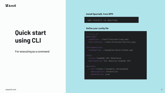 Autogenerate Awesome GraphQL Documentation with SpectaQL | PPT