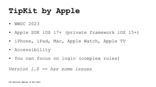 2023-11-iOSMeet-TipKit.pdf