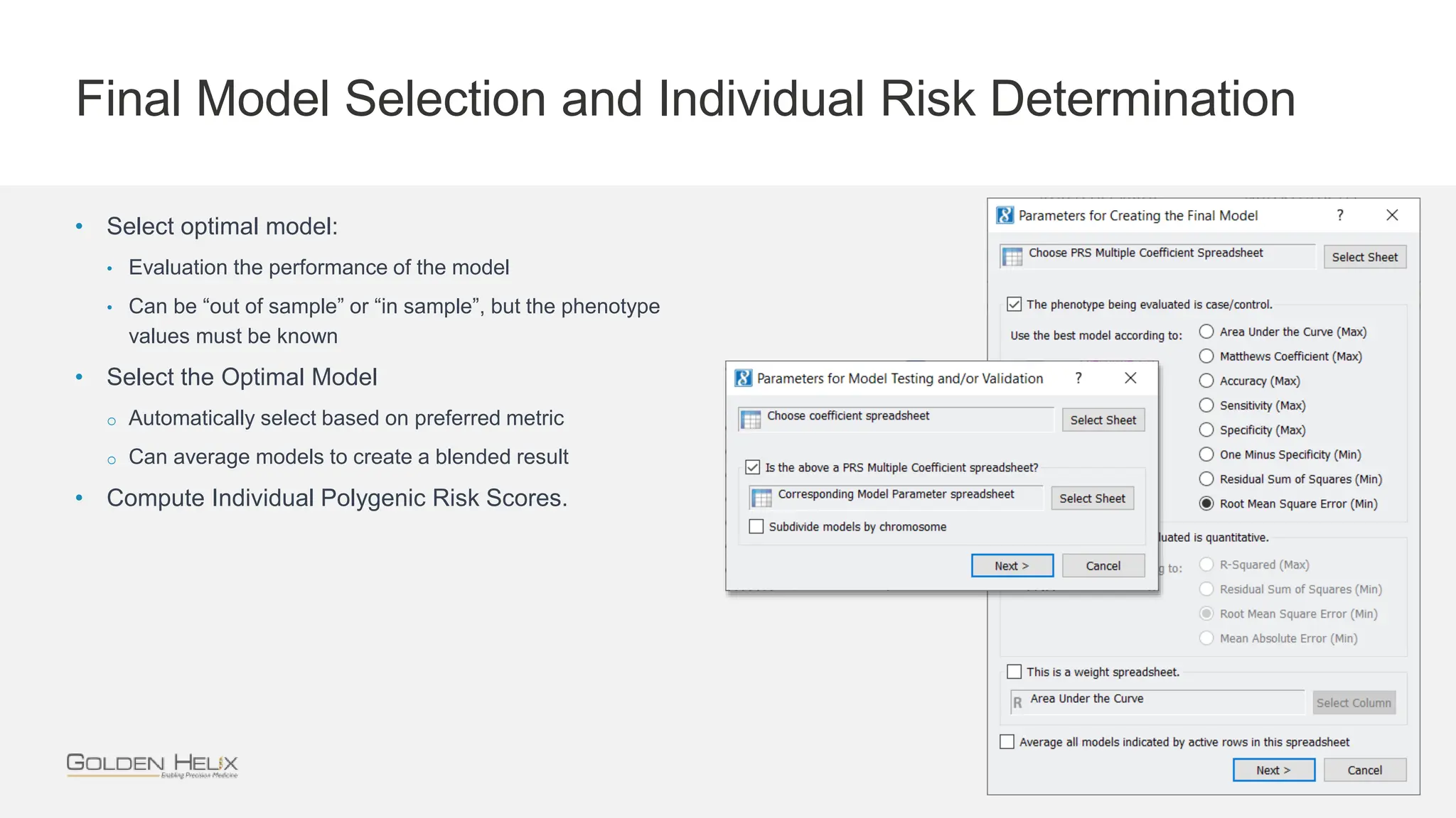Enhance Genomic Research with Polygenic Risk Score Calculations in SVS ...