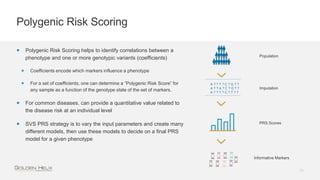 Enhance Genomic Research with Polygenic Risk Score Calculations in SVS ...