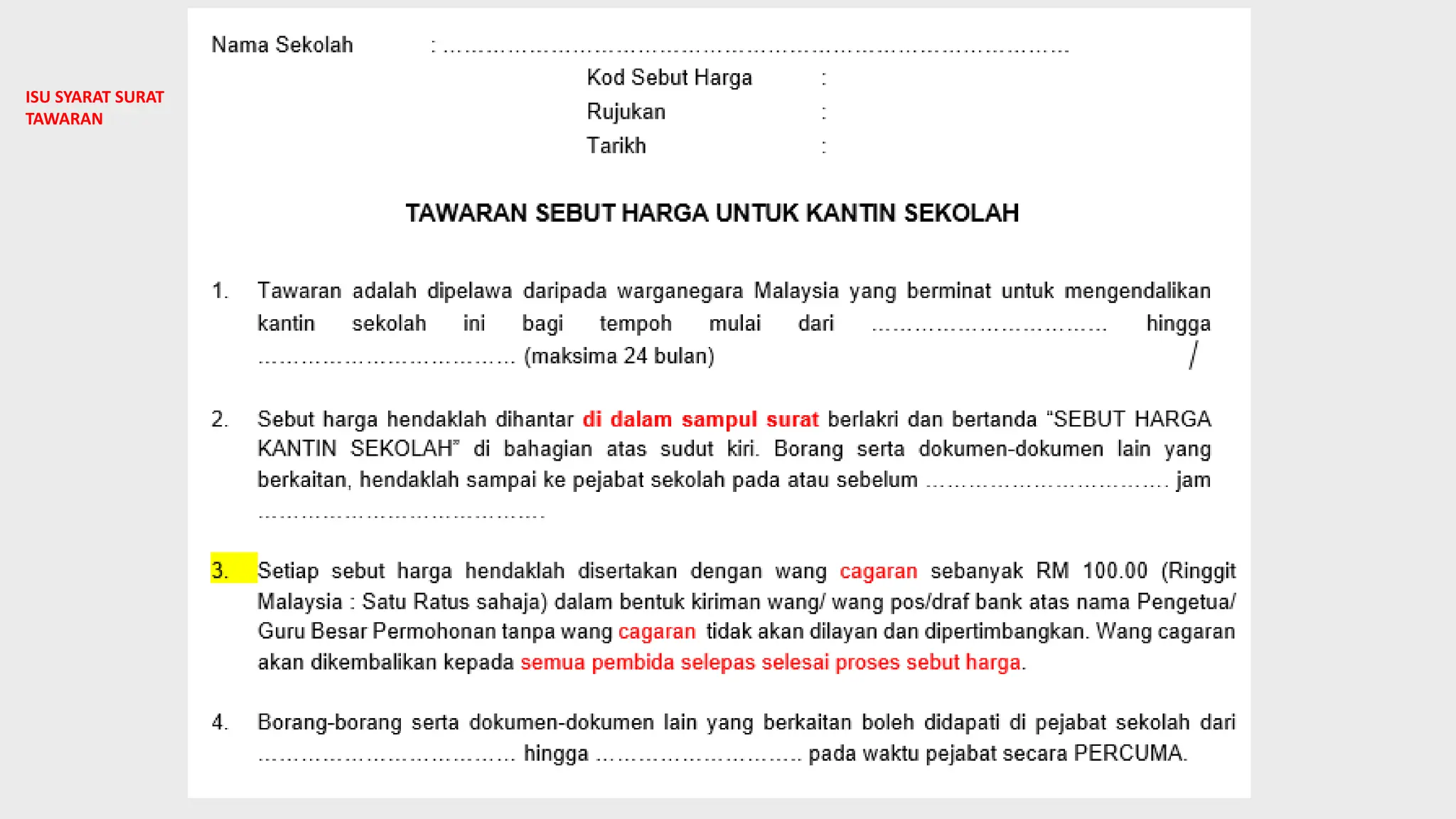 PENGURUSAN PEMBUKAAN TAWARAN TENDER / SEBUT HARGA.pptx