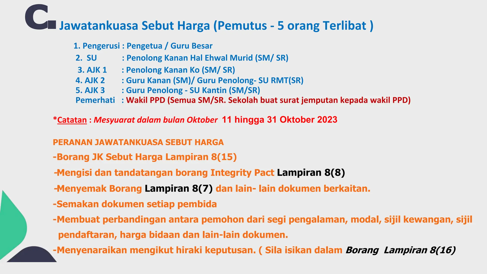 PENGURUSAN PEMBUKAAN TAWARAN TENDER / SEBUT HARGA.pptx