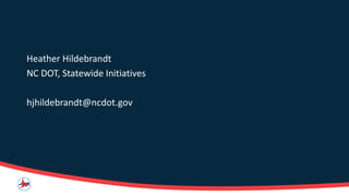 North Carolina Clean Transportation Plan and NEVI Deployment by Heather ...