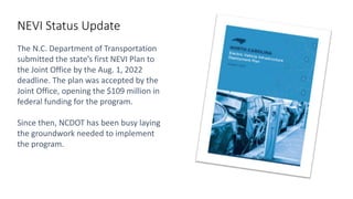 North Carolina Clean Transportation Plan and NEVI Deployment by Heather ...