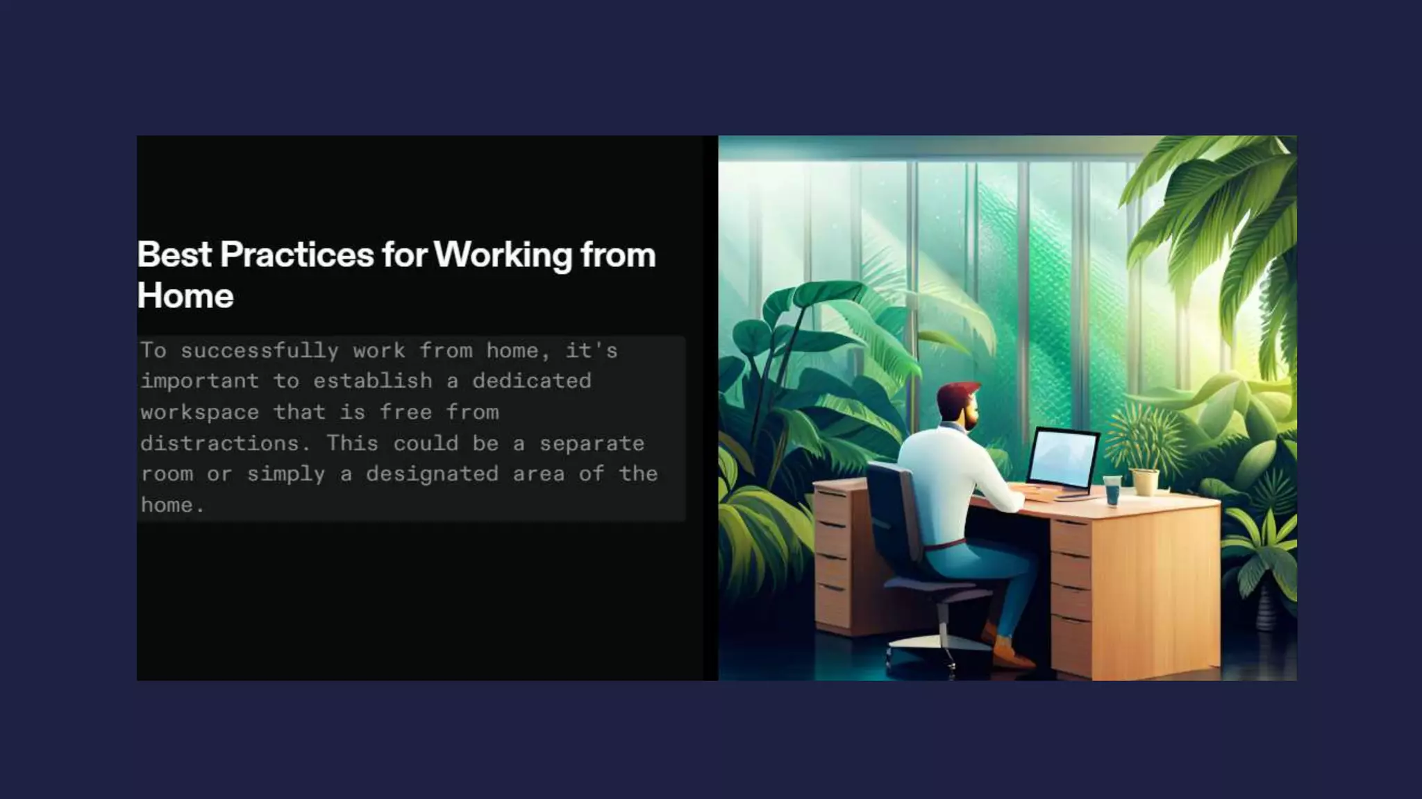 Work From Home | PPTX