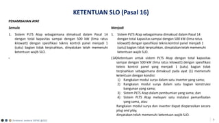 Bahan Public Hearing - Matriks Revisi Permen PLTS Atap.pdf