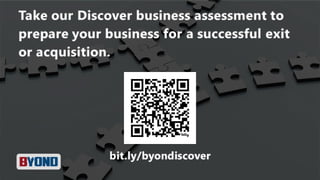 Byond Business Growth Live CEO M&A Panel Discussion | PPT