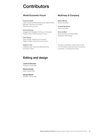 Global Lighthouse Network - 2023 | PDF