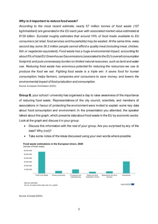 Teaching Activities: Food | PDF
