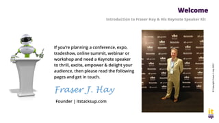 2023 - Fraser J Hay Motivational Keynote Speaker Kit.pdf