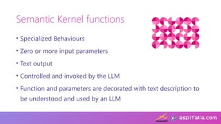 Semantic kernel - Do you need Python to play with LLM? | PDF