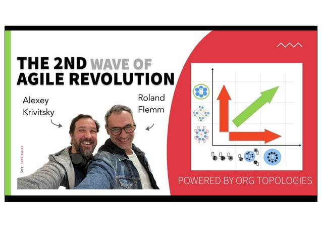 Driving the second wave of Agile revolution with #OrgTopologies | PPT