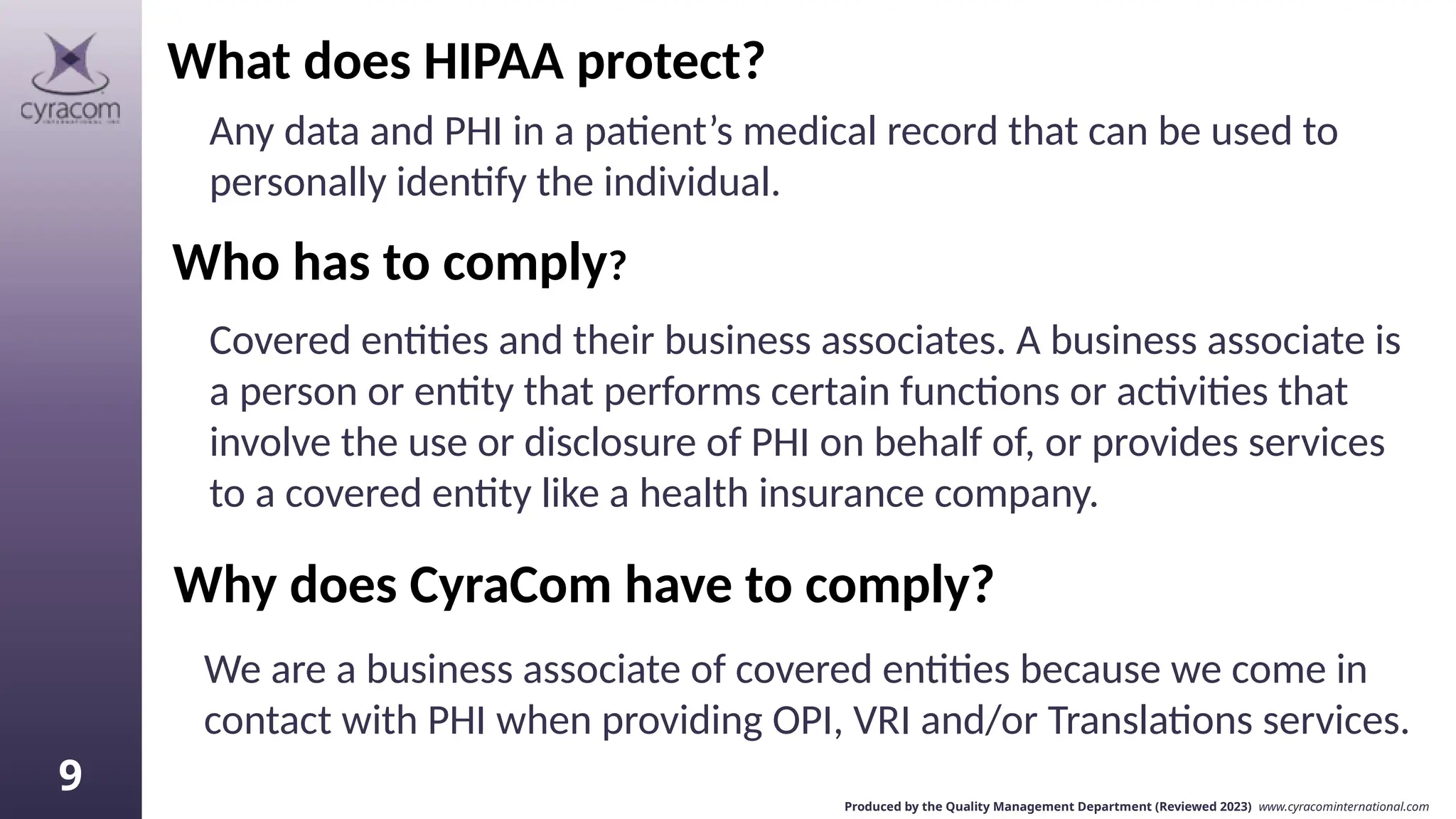 2023 - Part 1 - HIPAA - Annual - IC Acknowledgment.pptx