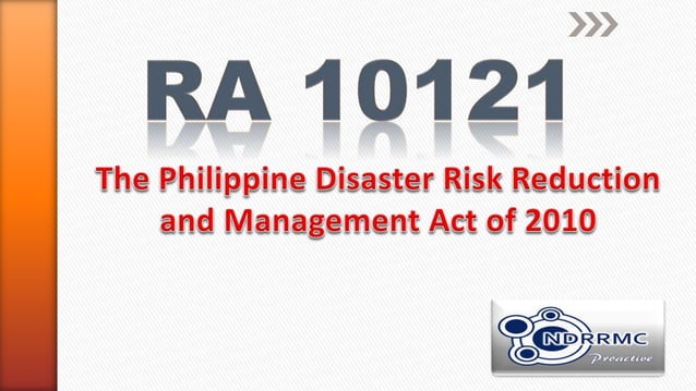 2023 - RA 10121 (PDRRM of 2010).pptx