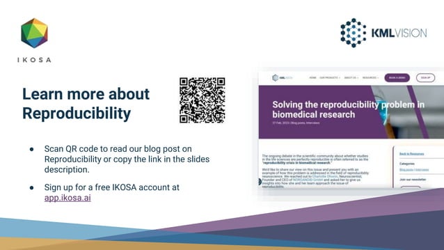 Solving The Reproducibility Problem In Biomedical Research Ppt