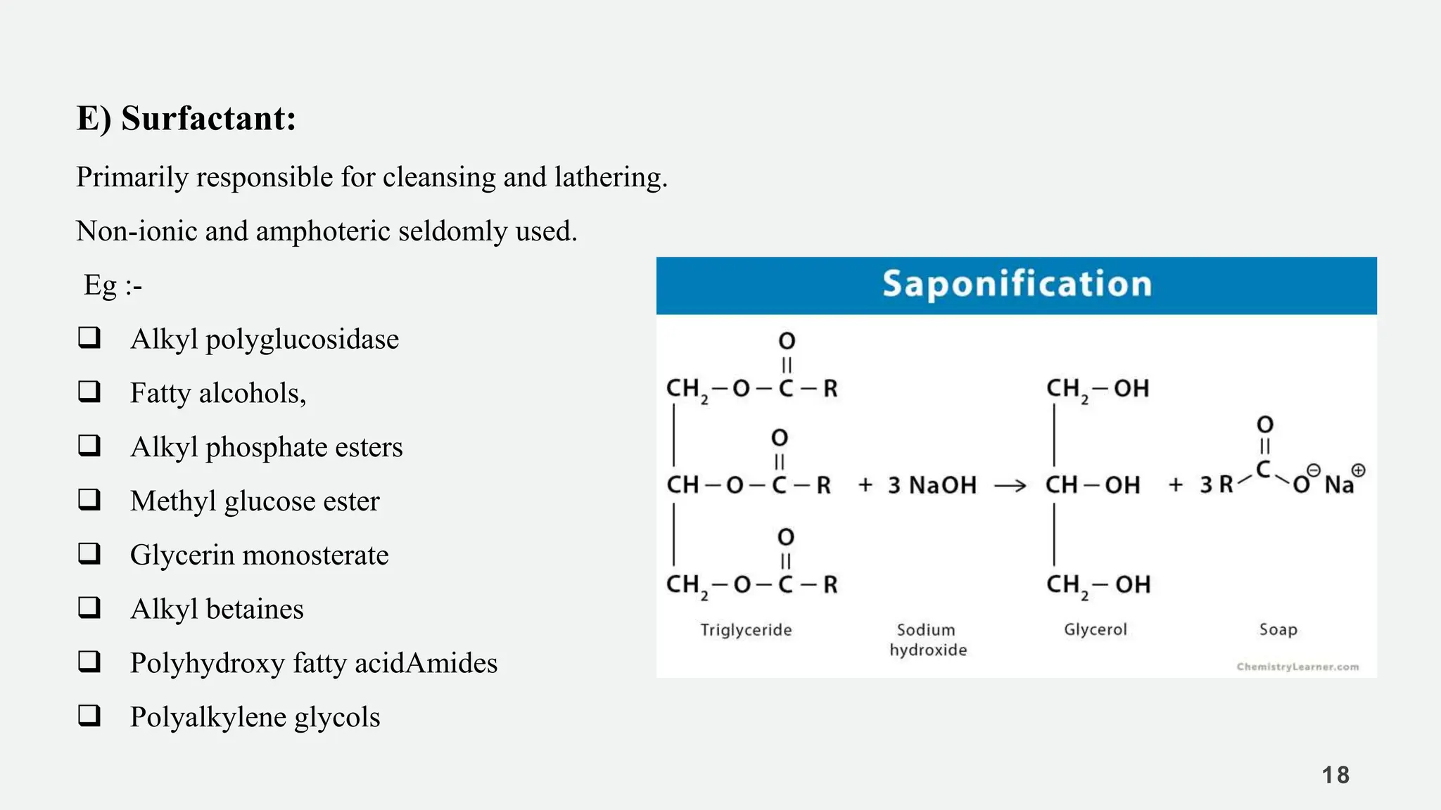 Building blocks for formulation of soaps | PPTX