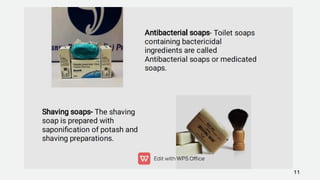 Building blocks for formulation of soaps | PPTX