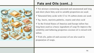 Building blocks for formulation of soaps | PPTX