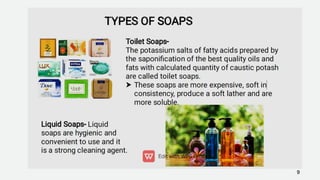 Building blocks for formulation of soaps | PPTX