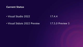 Visual Studio 2022 30分一本勝負！ at BuriKaigi2023 | PPTX