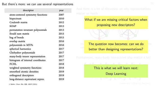 Lecture Interatomic Potentials Enabled By Machine Learning Pdf