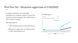 Modalità Ottenimento IPv4 IPv6 ASN da RIPE NCC - 2023 02 | PDF