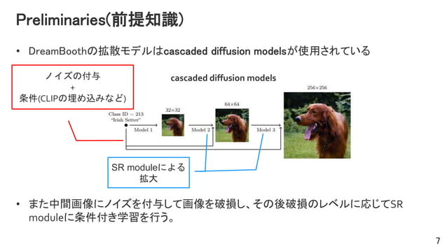 【DL輪読会】DreamBooth: Fine Tuning Text-to-Image Diffusion Models for ...