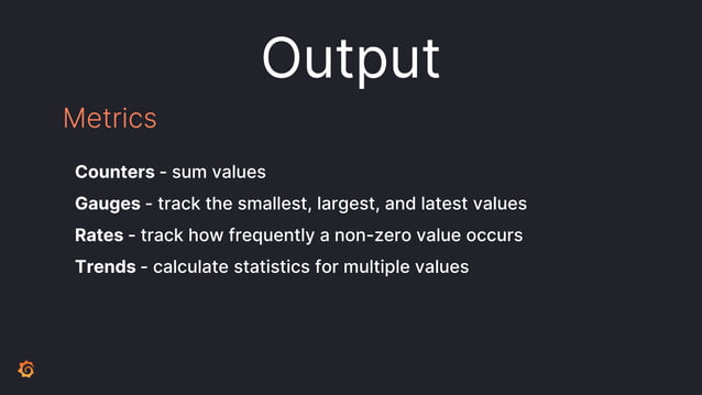 Workshop: Introduction to Performance and Load Testing with k6 | PPT