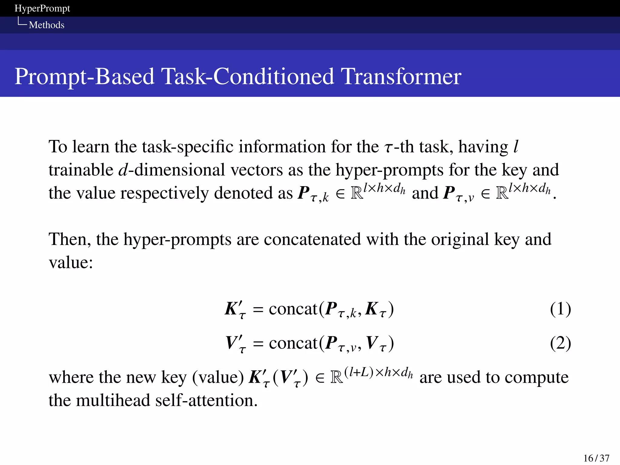 HyperPrompt:Prompt-based Task-Conditioning of Transformerspdf | PDF