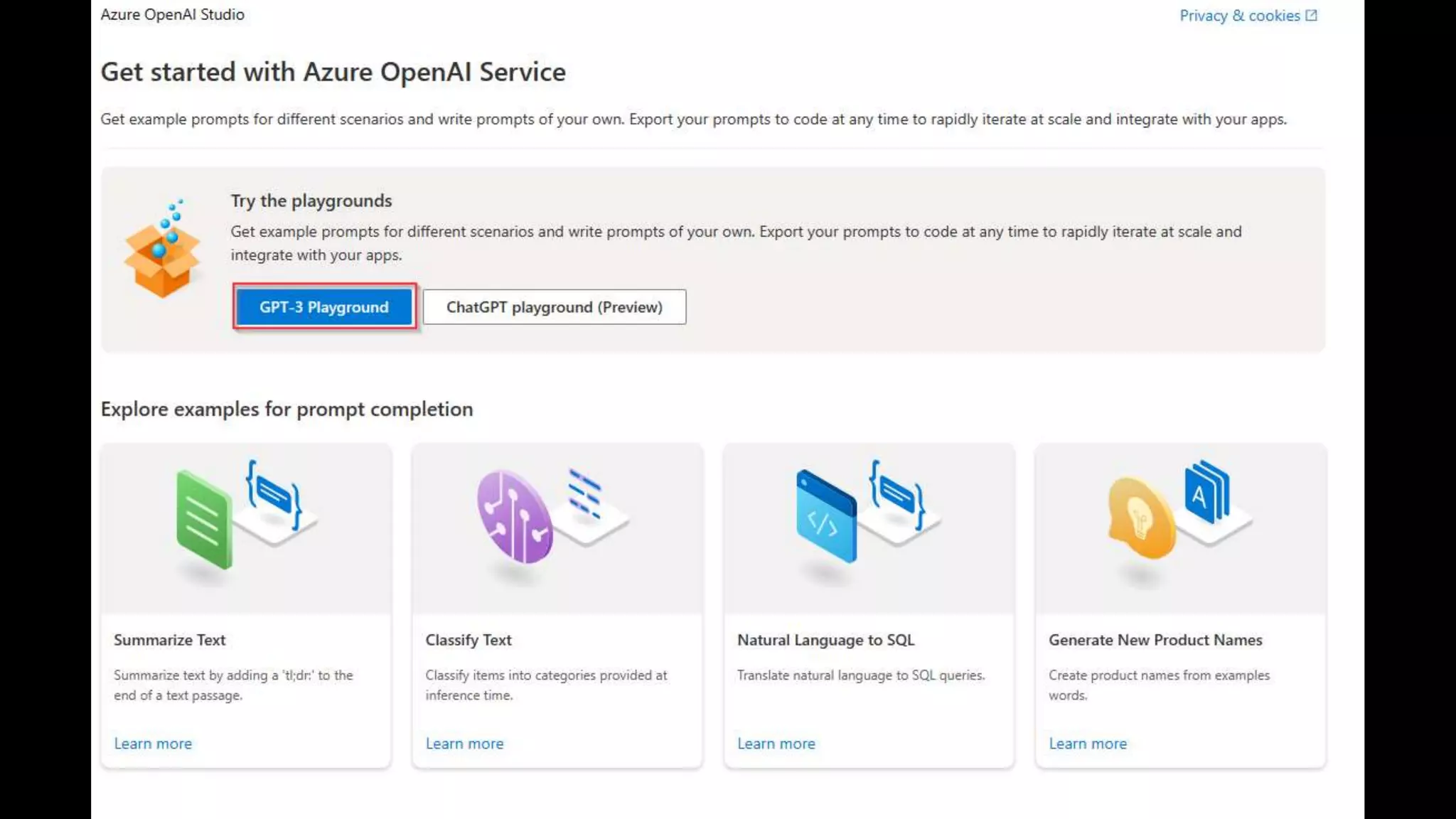 Azure OpenAI 및 ChatGPT 실습가이드 (Hands-on-lab) | PPTX
