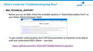 HCL Notes and Nomad Troubleshooting for Dummies | PPT
