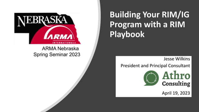 20230419-4 Building Your RIM-IG Program with a RIM Playbook.pptx ...