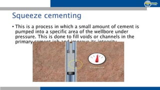 Drilling mud types and Cementation | PPTX