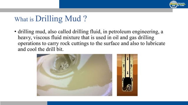 Drilling mud types and Cementation | PPTX
