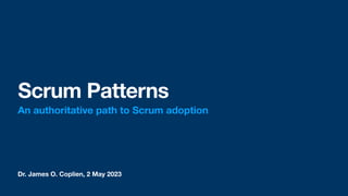 Scrum Patterns | PPT