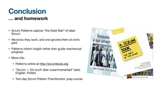 Scrum Patterns | PDF