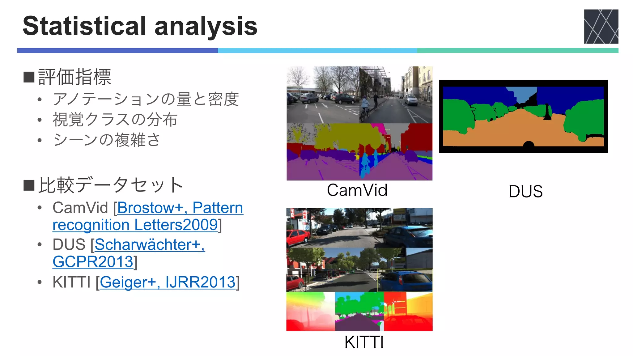 論文紹介：The Cityscapes Dataset for Semantic Urban Scene Understanding | PPT