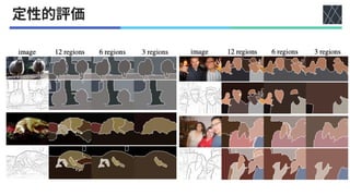 論文紹介：Unsupervised Hierarchical Semantic Segmentation With Multiview Cosegmentation and ...