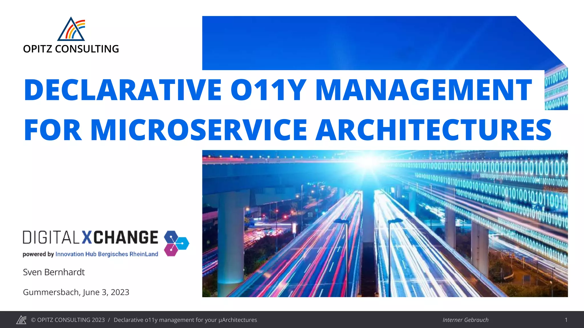 Declarative observability management for Microservice architectures | PPT