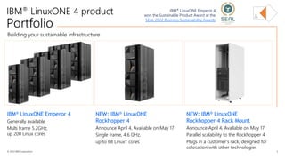 20230614 LinuxONE Distinguished_Recognition ISSIP_Award_Talk.pptx