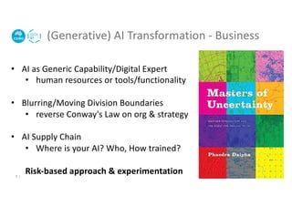AI Transformation | PDF