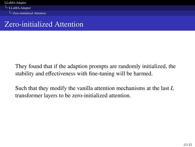 Llama Adapter Efficient Fine Tuning Of Language Models With Zero Init Attentionpdf